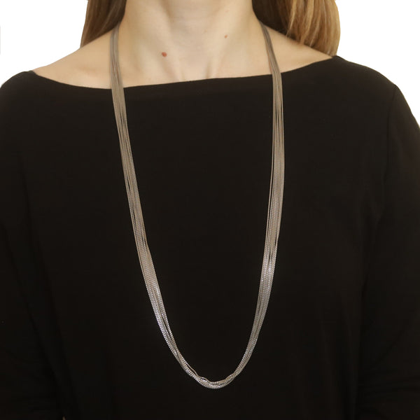 Popcorn Chain Necklace Sterling Silver - State St. Jewelers